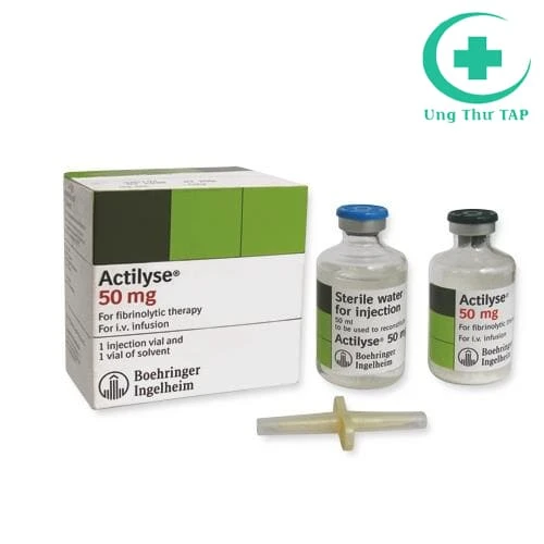 Actilyse 50mg - Thuốc điều trị tiêu huyết khối của Germany