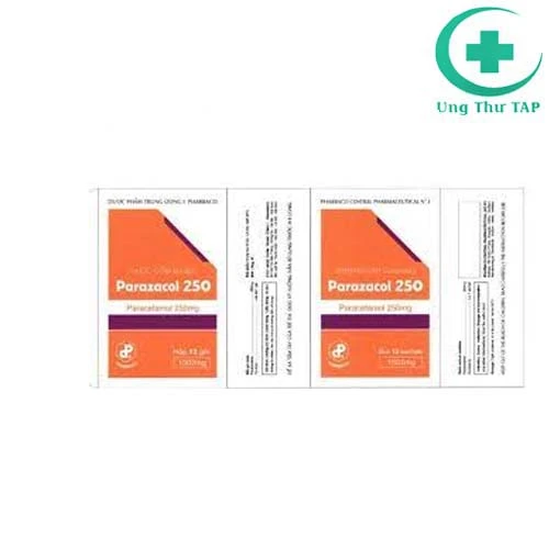 Parazacol 250 - Thuốc điều trị cảm lạnh, cảm cúm, đau đầu