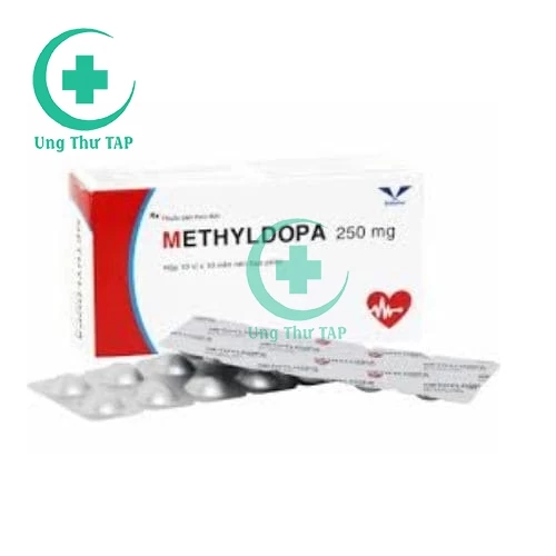 Methyldopa 250mg Bidiphar - Thuốc điều trị tăng huyết áp
